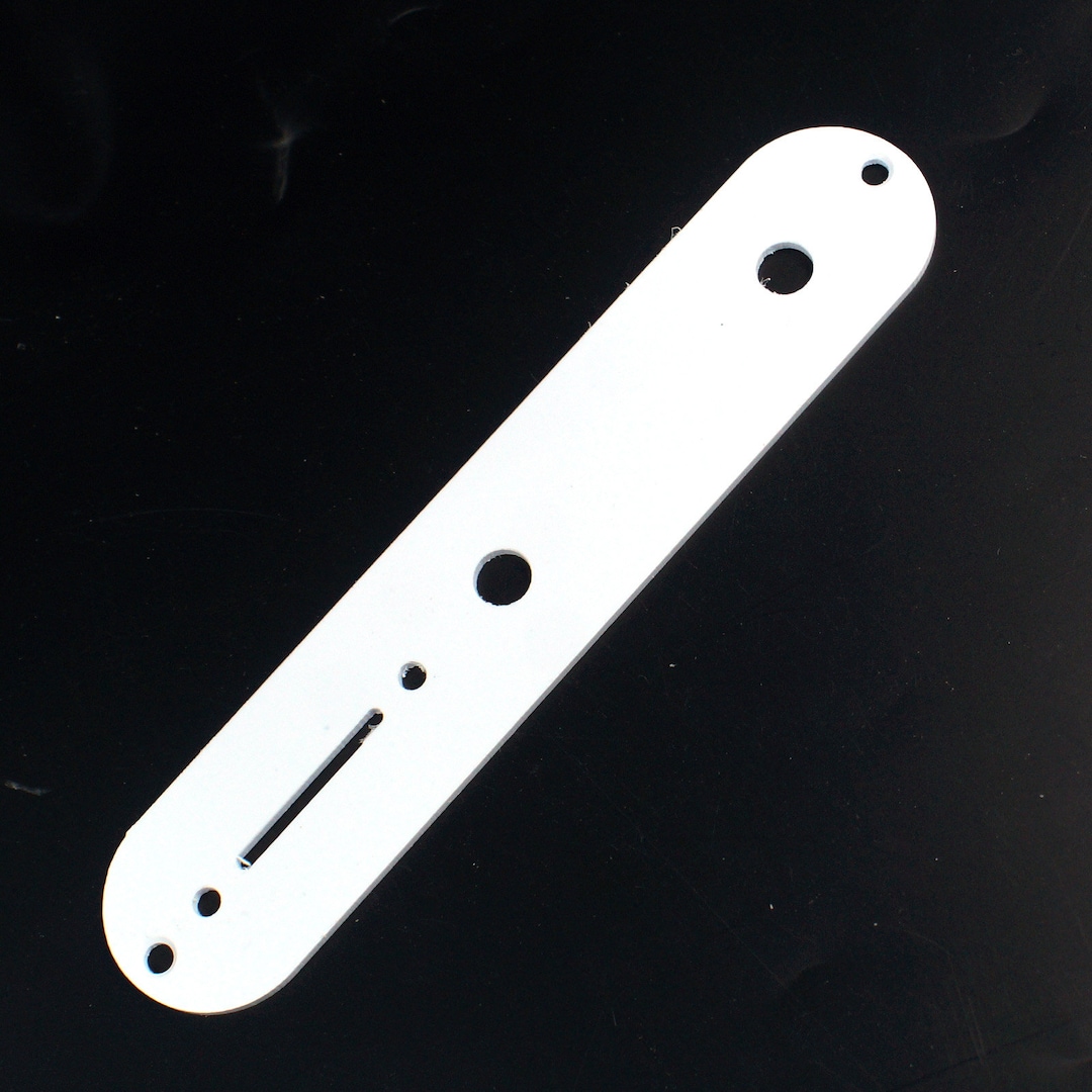 Replacment Standard Control Plate for Tele ,plastic PVC 1ply White - Etsy