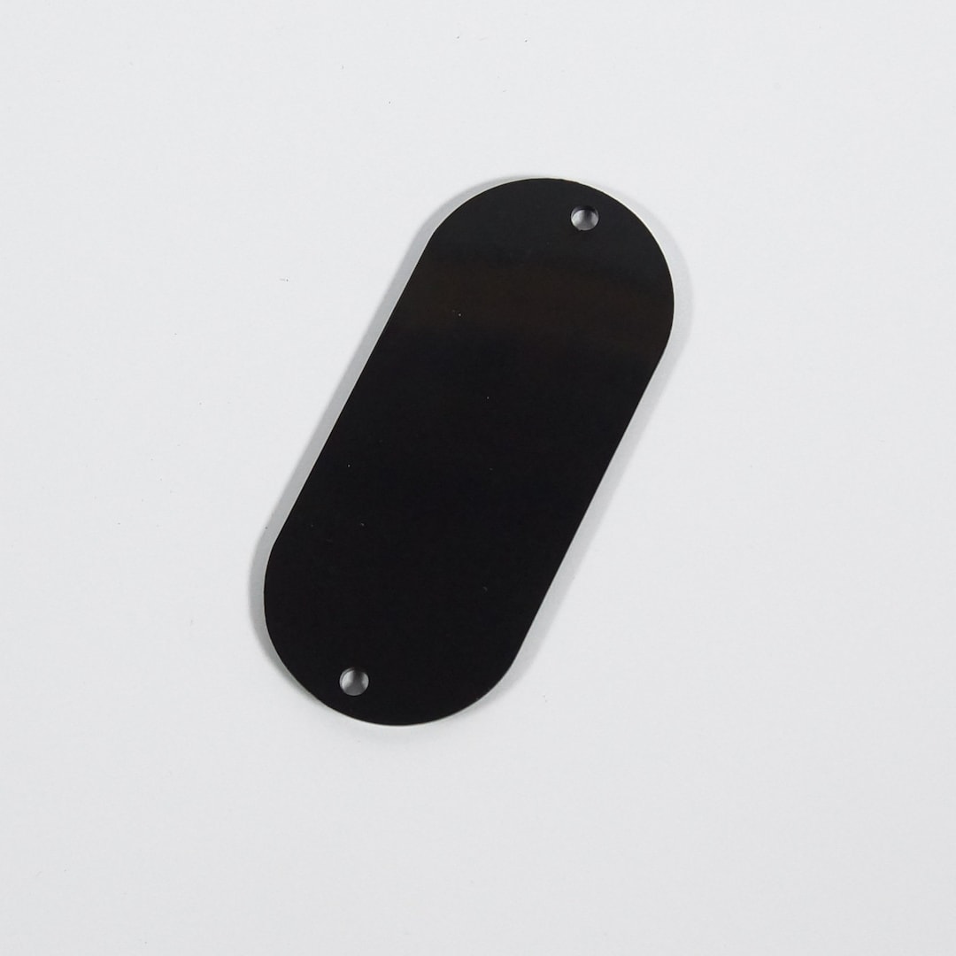 Small Electric Guitar Cavity Cover Control Compartment Back Plate, 74mm ...