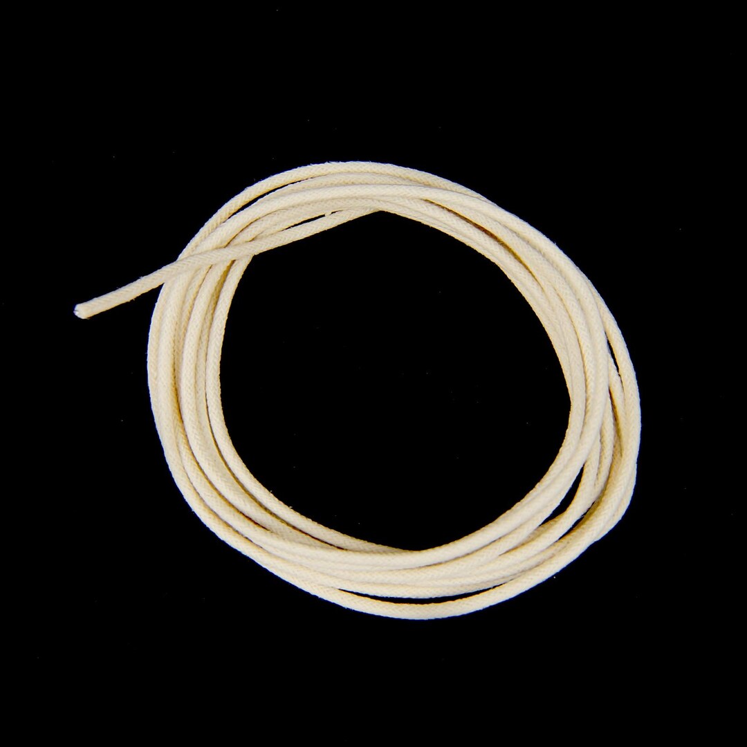 Single-conductor Cloth-covered Guitar Hookup Wire 26 AWG 6-foot, White ...