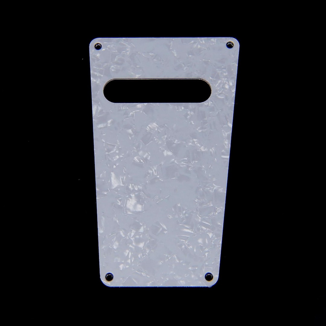 Custom Guitar Tremolo Backplate Cavity Cover Fits PRS SE Style, 4ply ...
