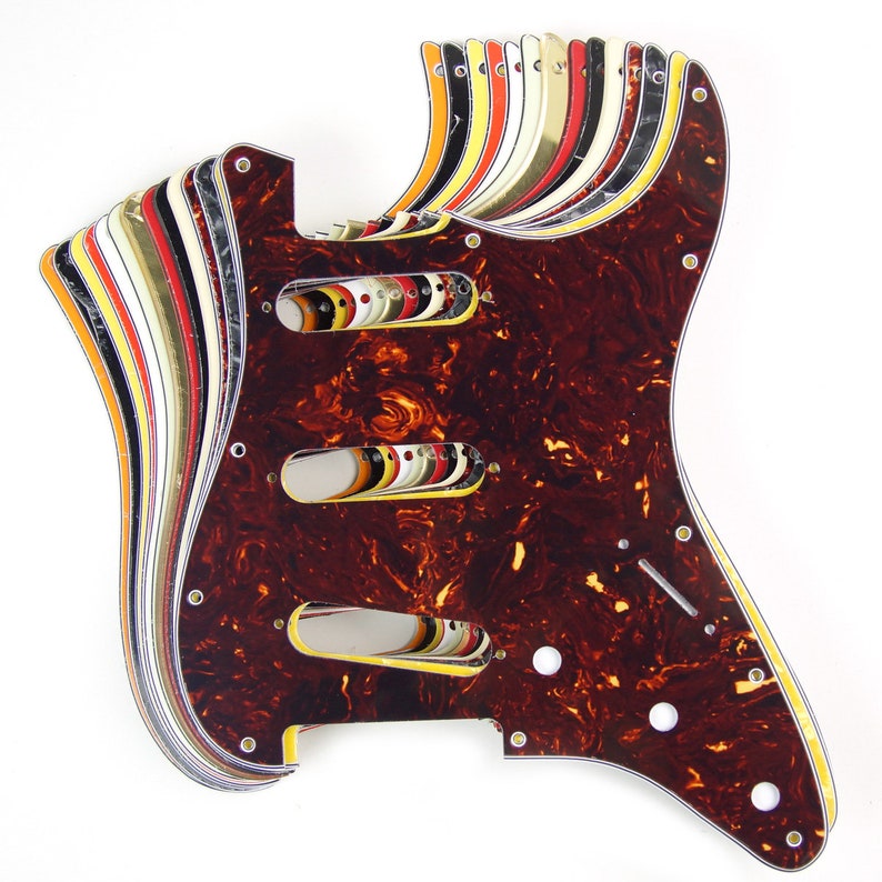 Replacement Guitar Pickguard for Strat Standard (various Colors) - Etsy