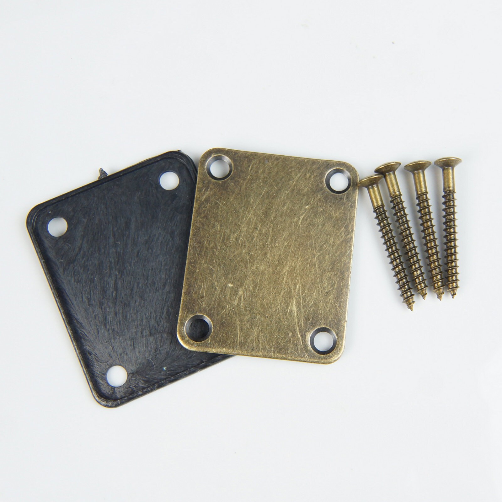 Replacement Metal Neck Plate for Bolt-on Neck Guitars, Antique-brass - Etsy