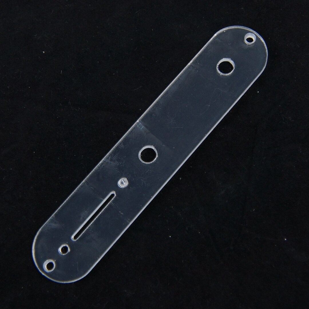 Plastic Replacment Standard Control Plate for Tele, Clear Transparent ...