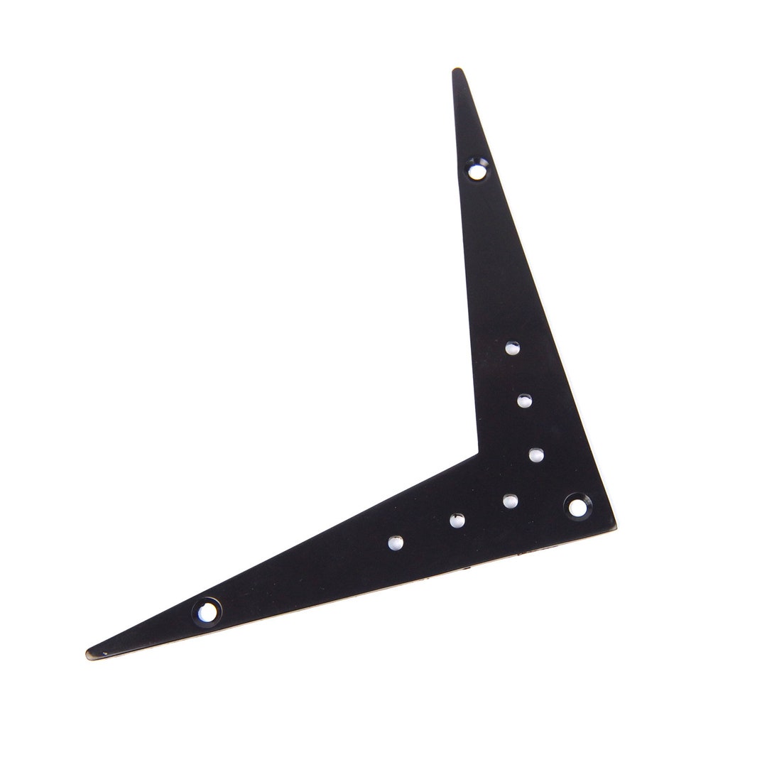 V Shape Electric Guitar Tailpiece String Plate, Steel Black, Small - Etsy