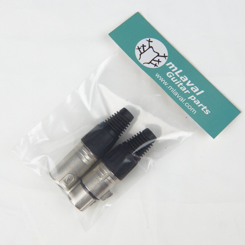 Standard XLR 4 Pin Male & Female Solder Mic/ Audio Connector Plug - Etsy