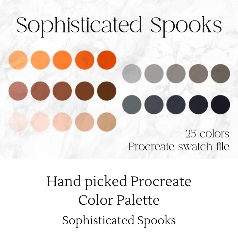 Witch Color Palette - Etsy