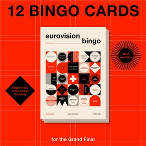 Eurovision 2025 Party Pack: Bingo, Scorecards & Emoji Game (printable ...