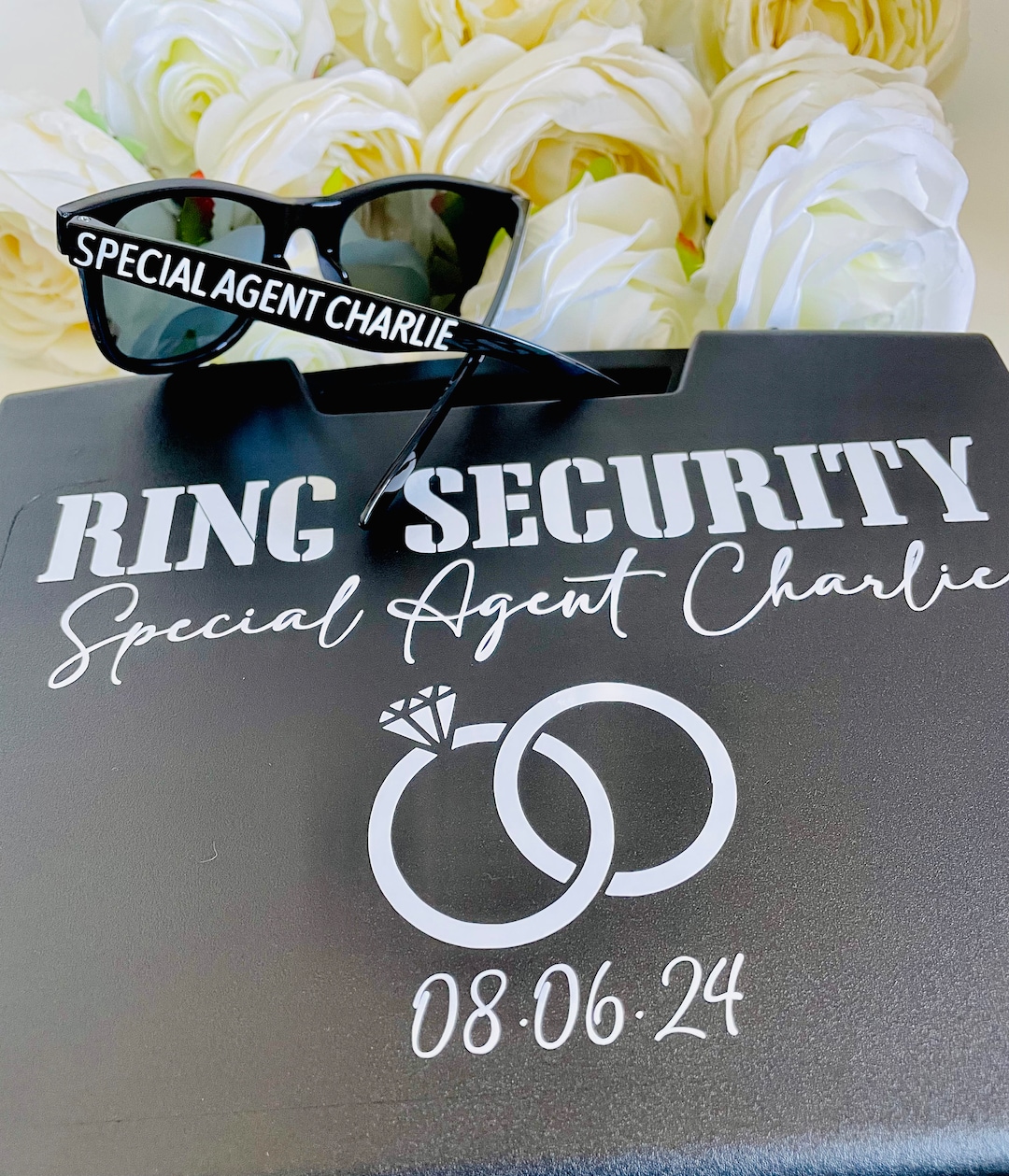 Ring Security Box / Wedding Day / Ring Bearer / Page Boy / Special ...