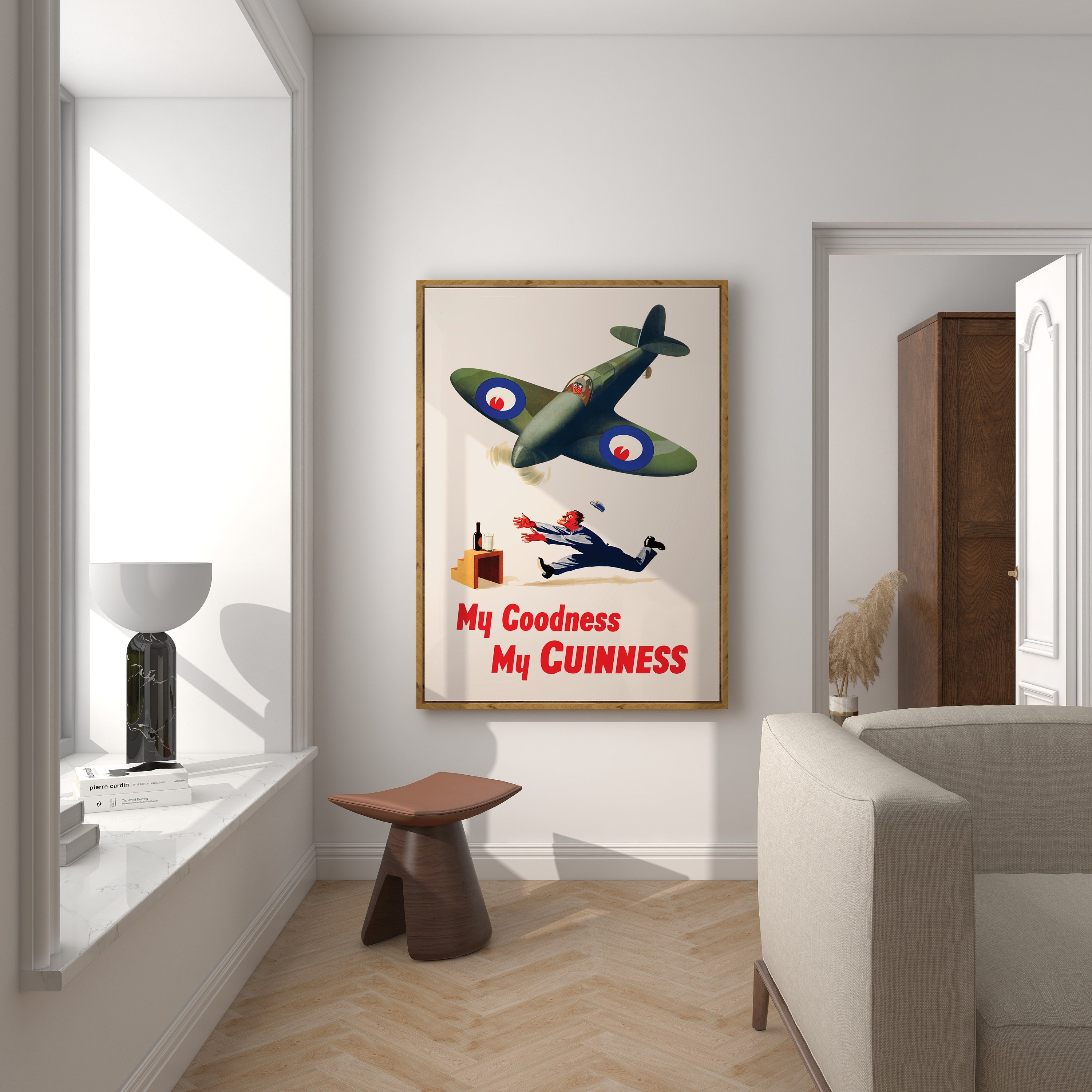 My Goodness, My Guinness Vintage Guinness Poster Reproduction WW2 ...