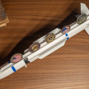 SM-2 Missile Challenge Coin Display - Challenge Coin Holder - Etsy