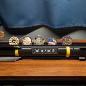 Hellfire Missile Challenge Coin Display - Challenge Coin Holder - Etsy