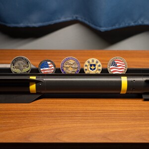 Hellfire Missile Challenge Coin Display Challenge Coin Holder - Etsy