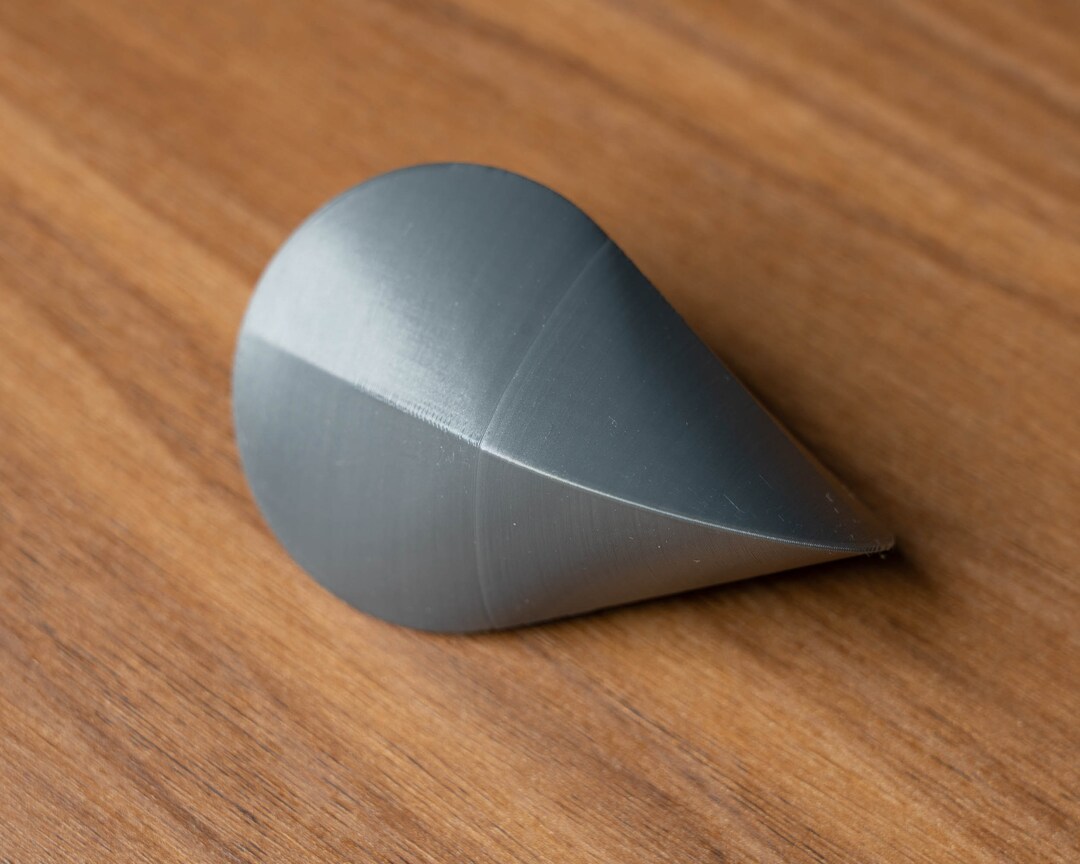 Large Oloid Rolling Desk Toy Fidget Stress Toy - Etsy