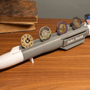 PAC-3 MSE Missile Challenge Coin Display - Challenge Coin Holder - Etsy