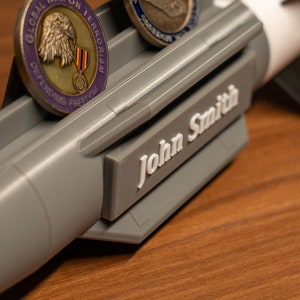PAC-3 MSE Missile Challenge Coin Display - Challenge Coin Holder - Etsy