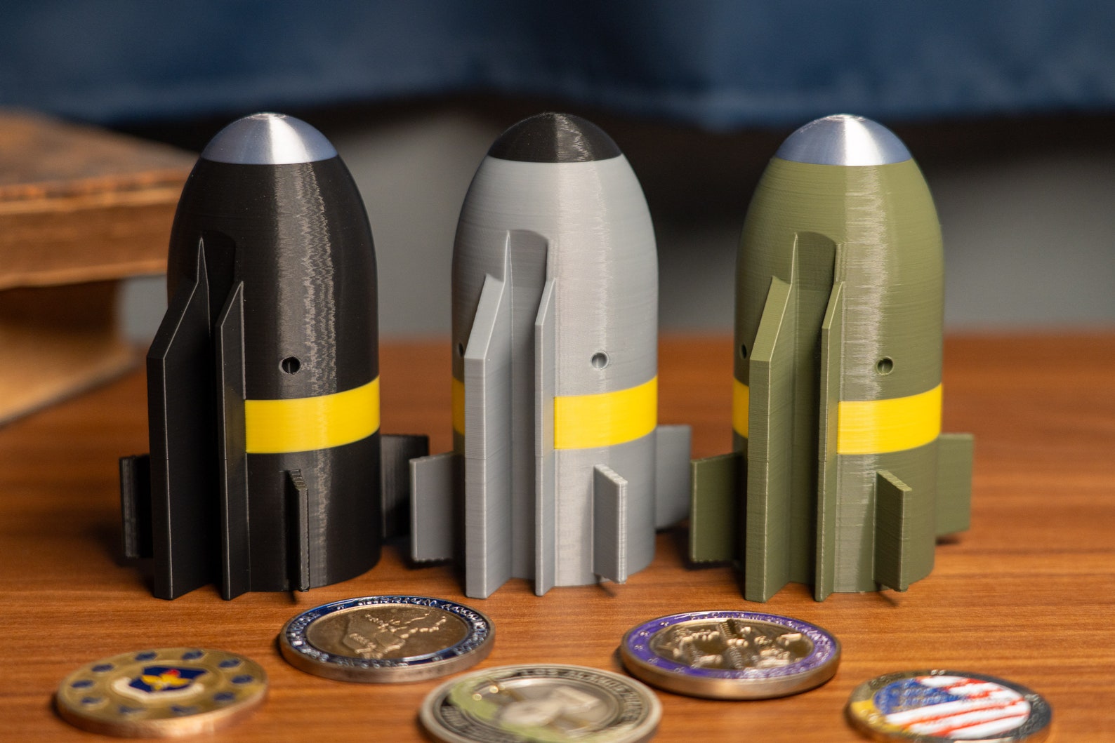 Hellfire Missile Challenge Coin Display - Challenge Coin Holder - Etsy