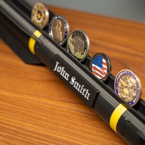 Hellfire Missile Challenge Coin Display Challenge Coin Holder - Etsy