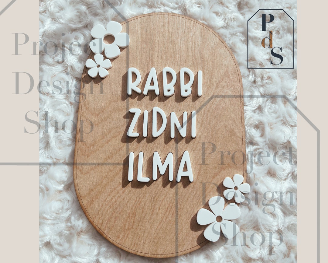 RABBI ZIDNI ILMA Islamic Dua Sign Muslim Teachers Gift - Etsy