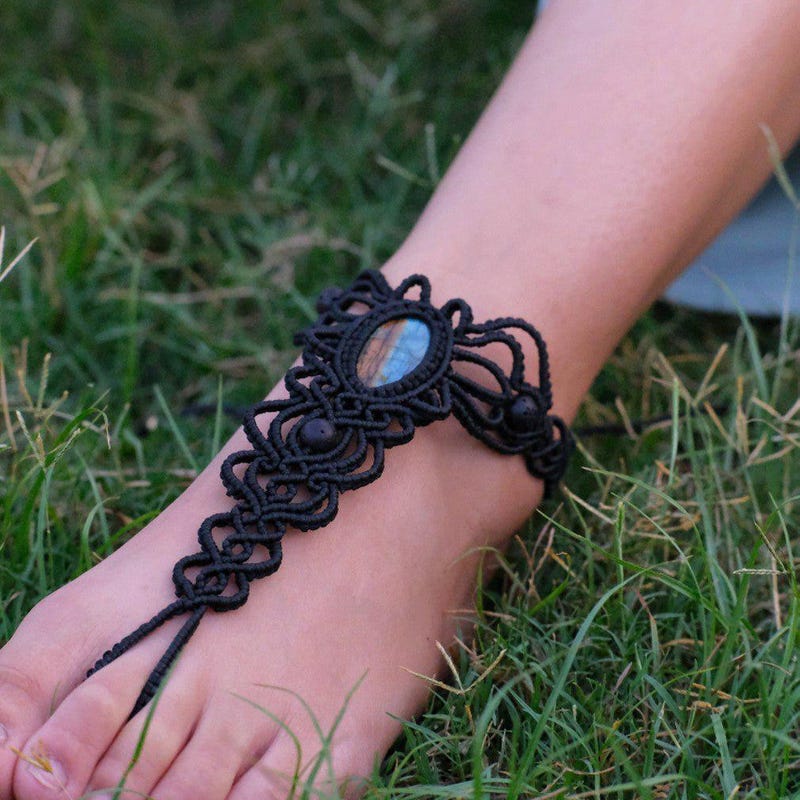 Bohemian Foot Jewelry - Etsy