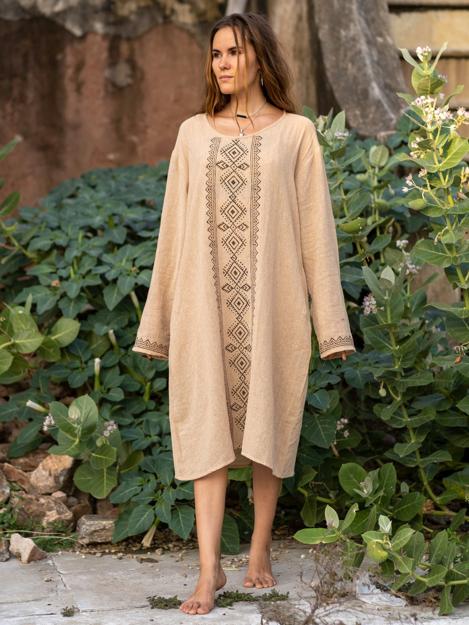 Boho Dress Women Dress Cotton Dress Dress for Women Full Sleeve Dress ...