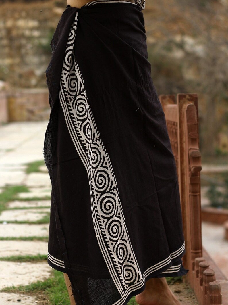 Traditional Tribal Dhoti Set, Men's Lungi Pants, Indian Dhoti Style ...