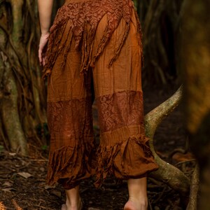 Elfie Pants, Pants, Bohemian Vibe, Womenswear, Brown, - Etsy