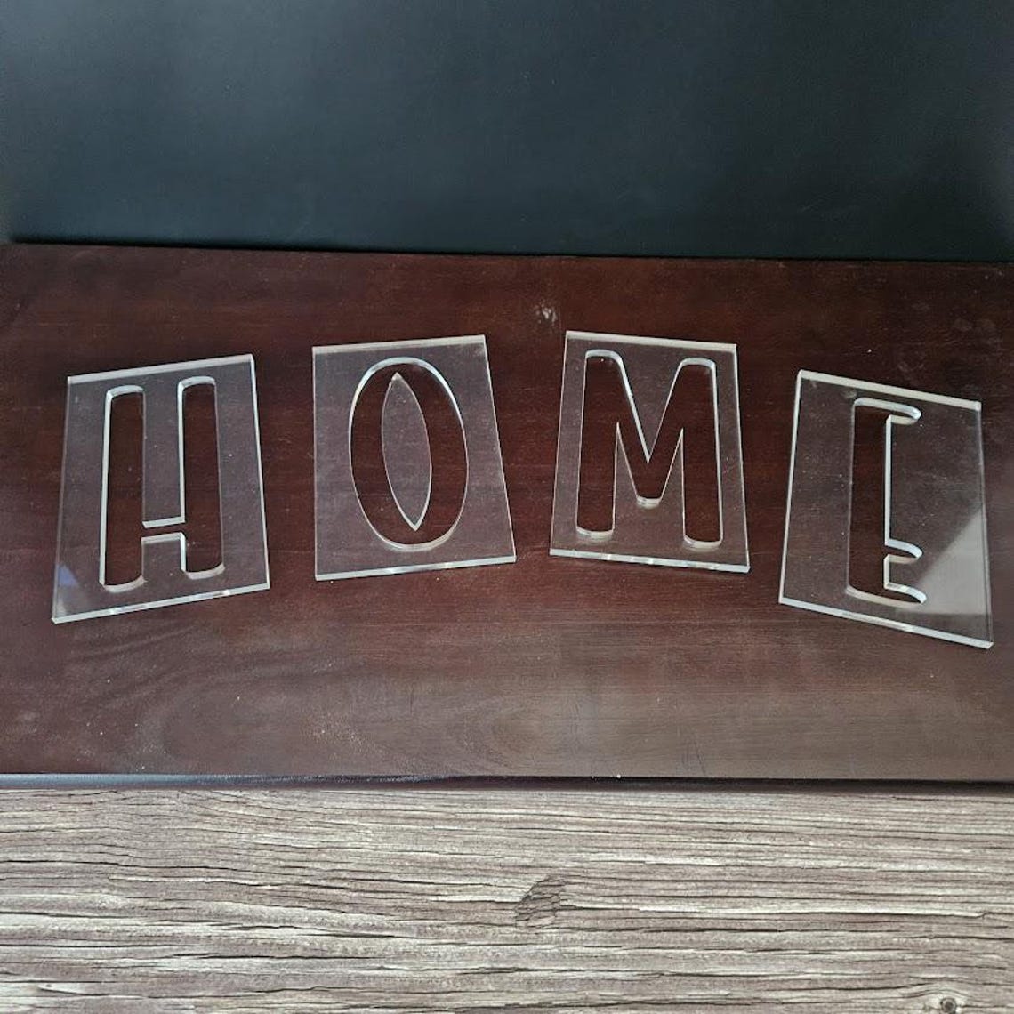 Casual Font Lettering Acrylic Router Template - Etsy