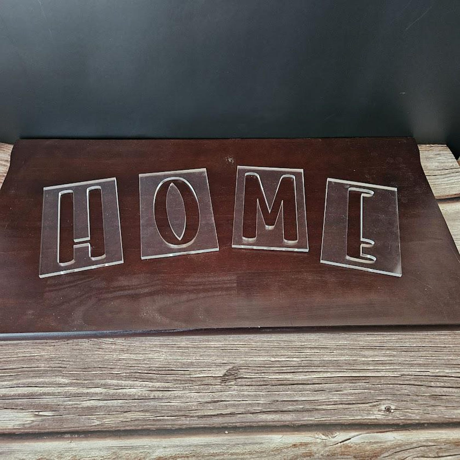 Casual Font Lettering Acrylic Router Template - Etsy