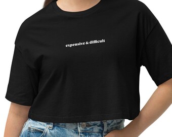Expensive Crop Top | Etsy