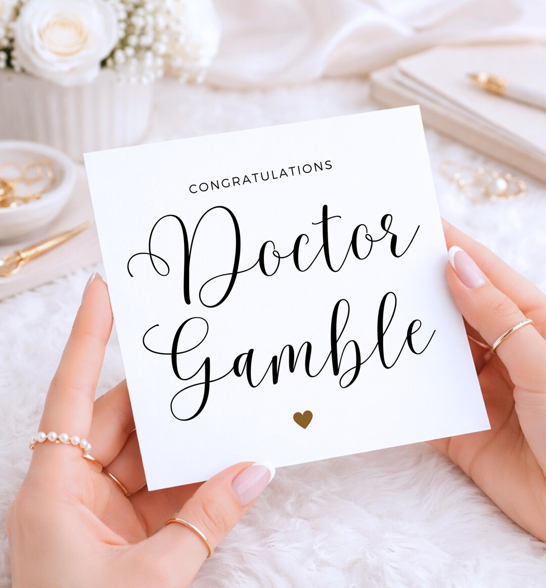 Medical Graduation Card – Personalised Congratulations Card for New ...