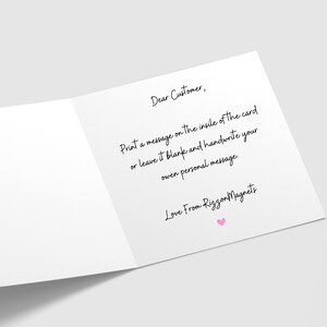 Customer Appreciation Card, Thank You for Your Business, Small Business ...