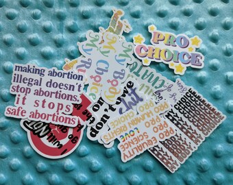 Pro Choice Sticker - Etsy