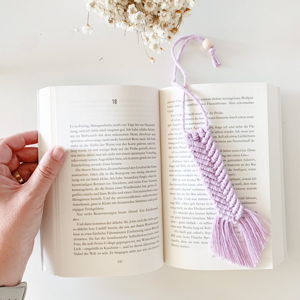 Macrame Bookmarks - Etsy