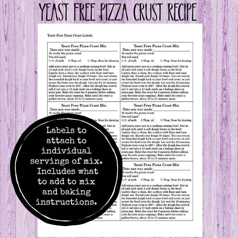 Yeast Free Pizza Crust Recipe| Recipe for Yeast Free Pizza| Gluten Free ...