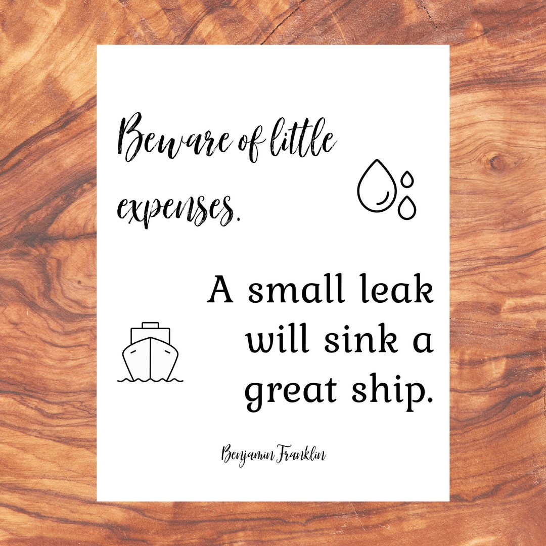Budgeting Quote Printable, Motivational Quote Printable, Budget Planner ...