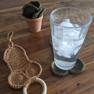 Penis Coaster Crochet, Crochet Willy Pattern, No Sew Crochet, Crochet ...