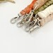 Square Macrame Wristlet Keychain Wristlet Key Wristlet Boho Macrame ...