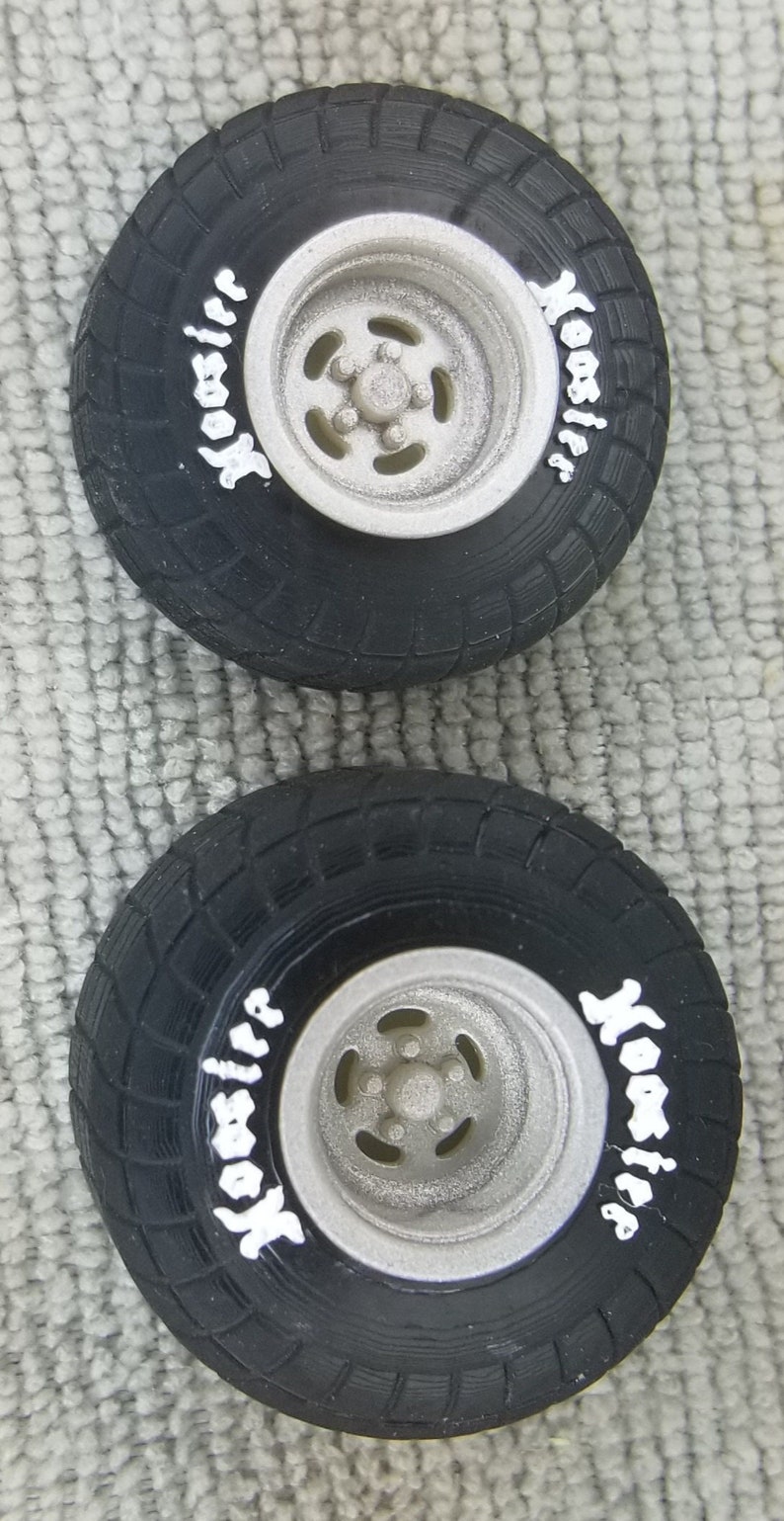 1/25 Scale Hoosier Dirt Track Tire for 1/25 Scale Model Modified and ...
