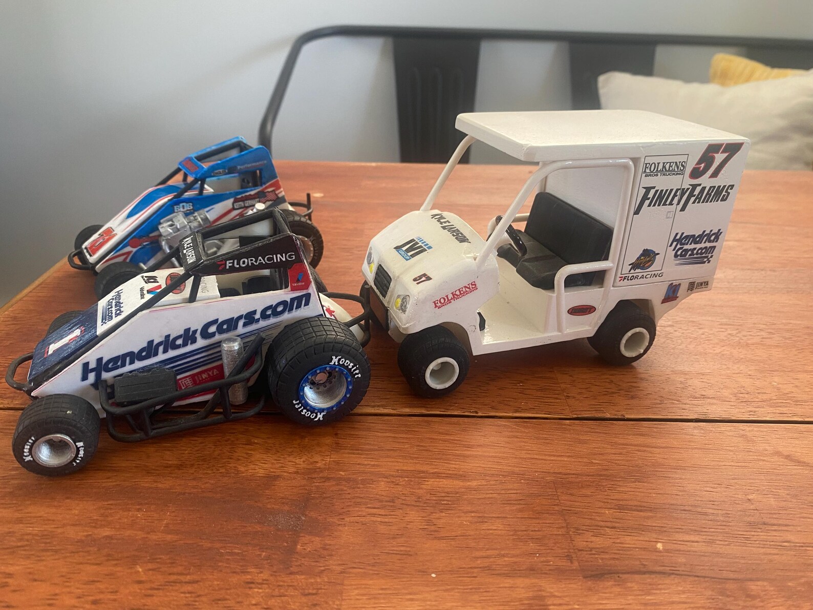 Midget, Micro, or Mini Sprint Car 1/18 Scale Model KIT, Live Rolling ...