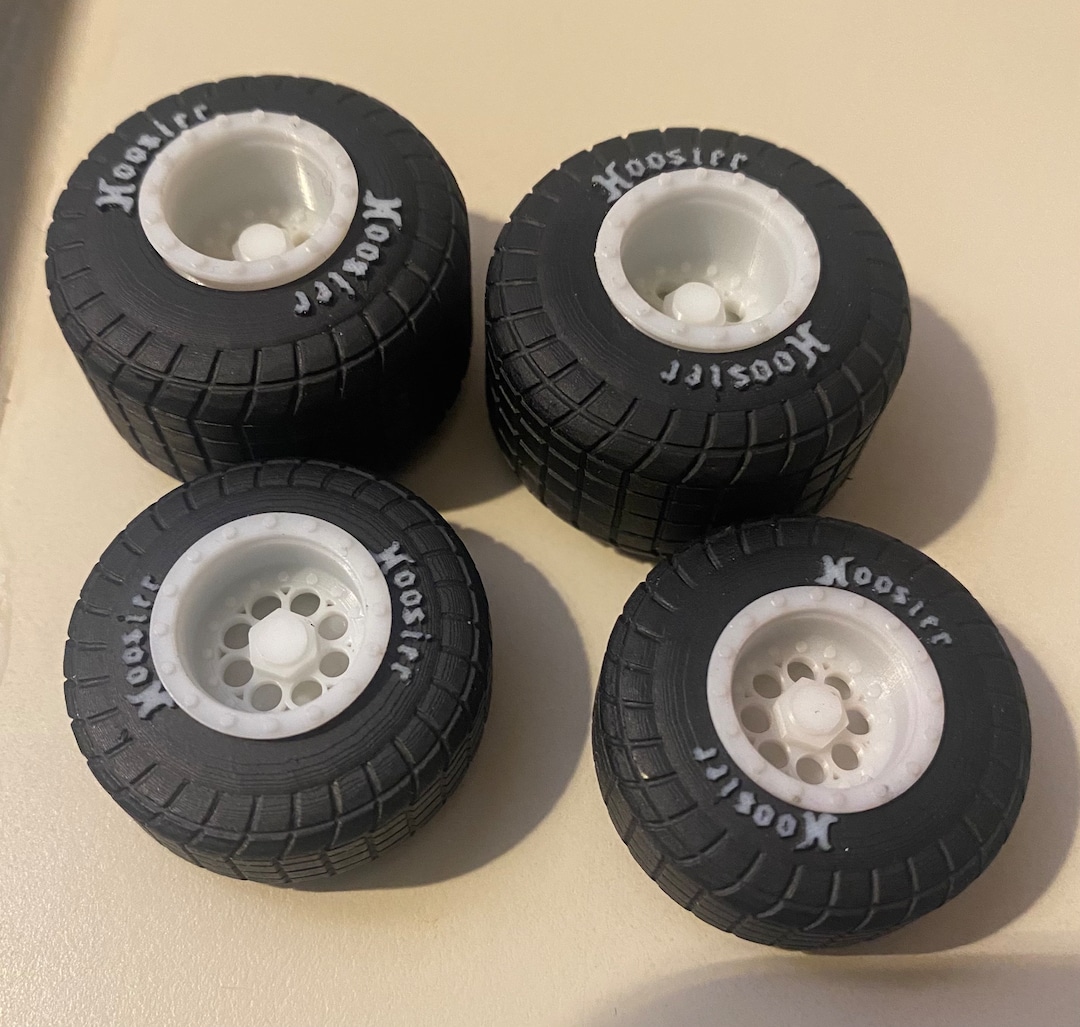 1/25 Scale Hoosier Dirt Track Tire for 1/25 Scale Model Modified and ...