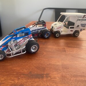 Midget, Micro, or Mini Sprint Car 1/18 Scale Model KIT, Live Rolling ...