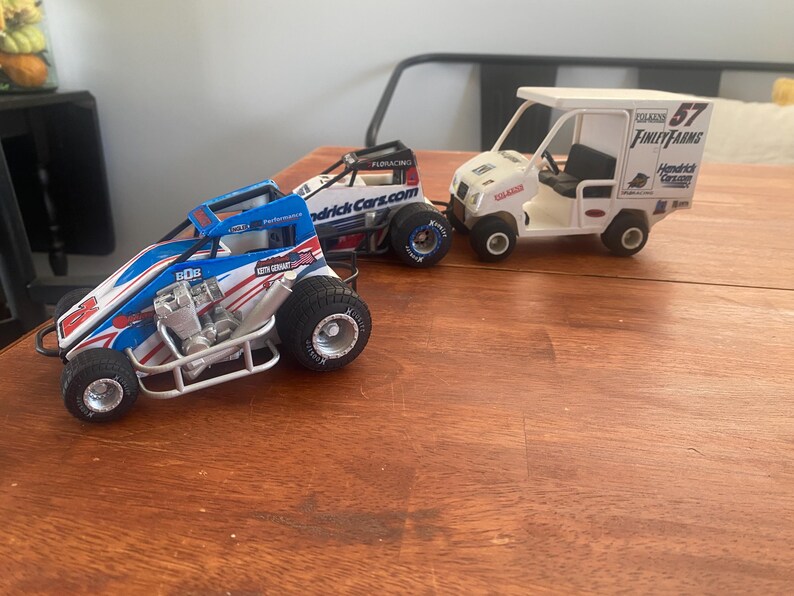 Midget, Micro, or Mini Sprint Car 1/18 Scale Model KIT, Live Rolling ...