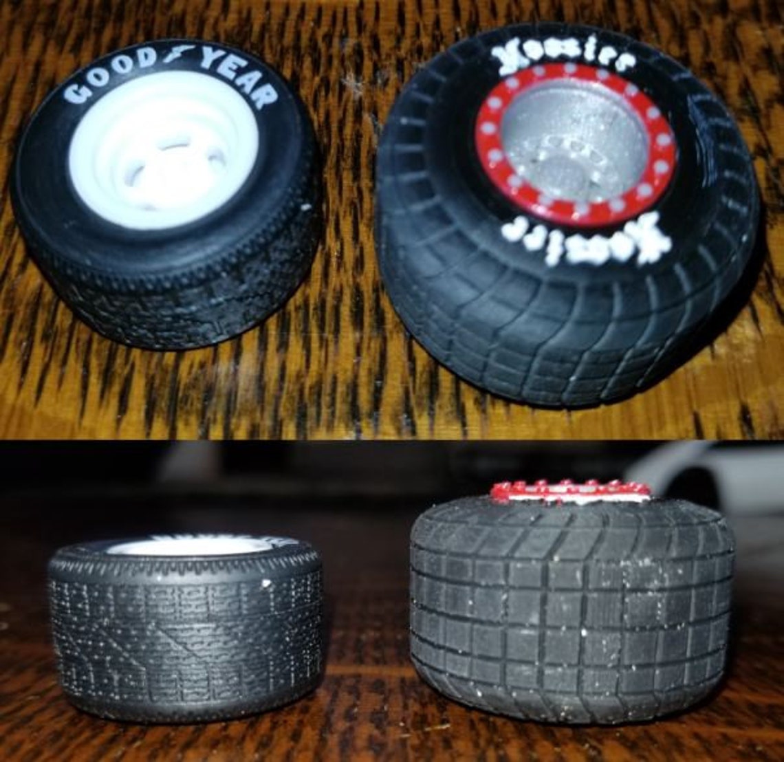 1/25 Scale Hoosier Dirt Track Tire for 1/25 Scale Model Modified and ...