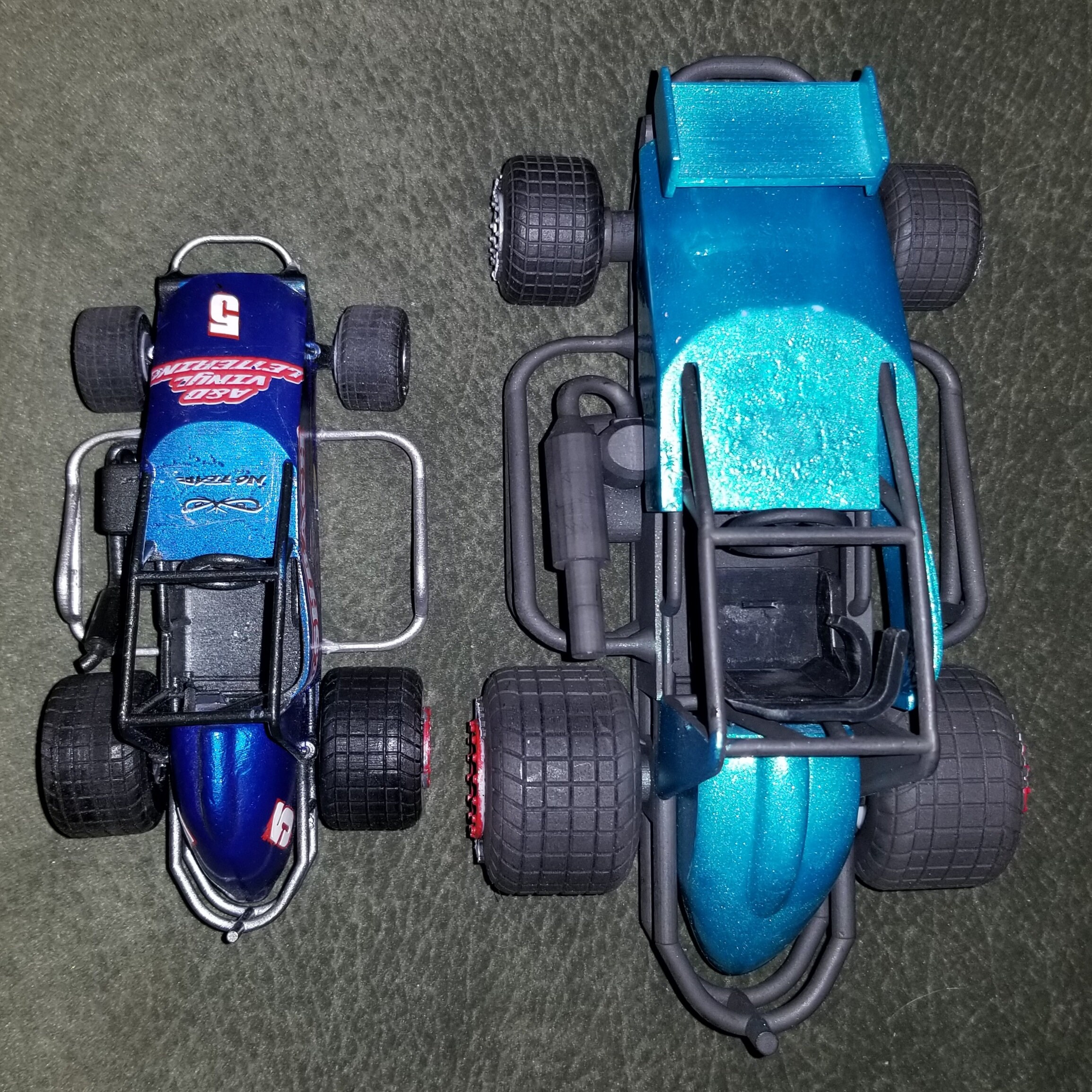 Micro Sprint Car 1/18 Scale Kit removable Hood and Tail, and Live ...