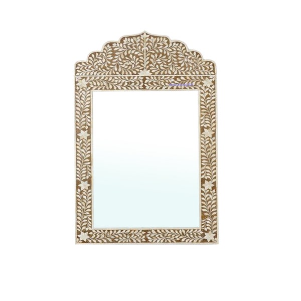 Bone Inlay Mirror - Etsy