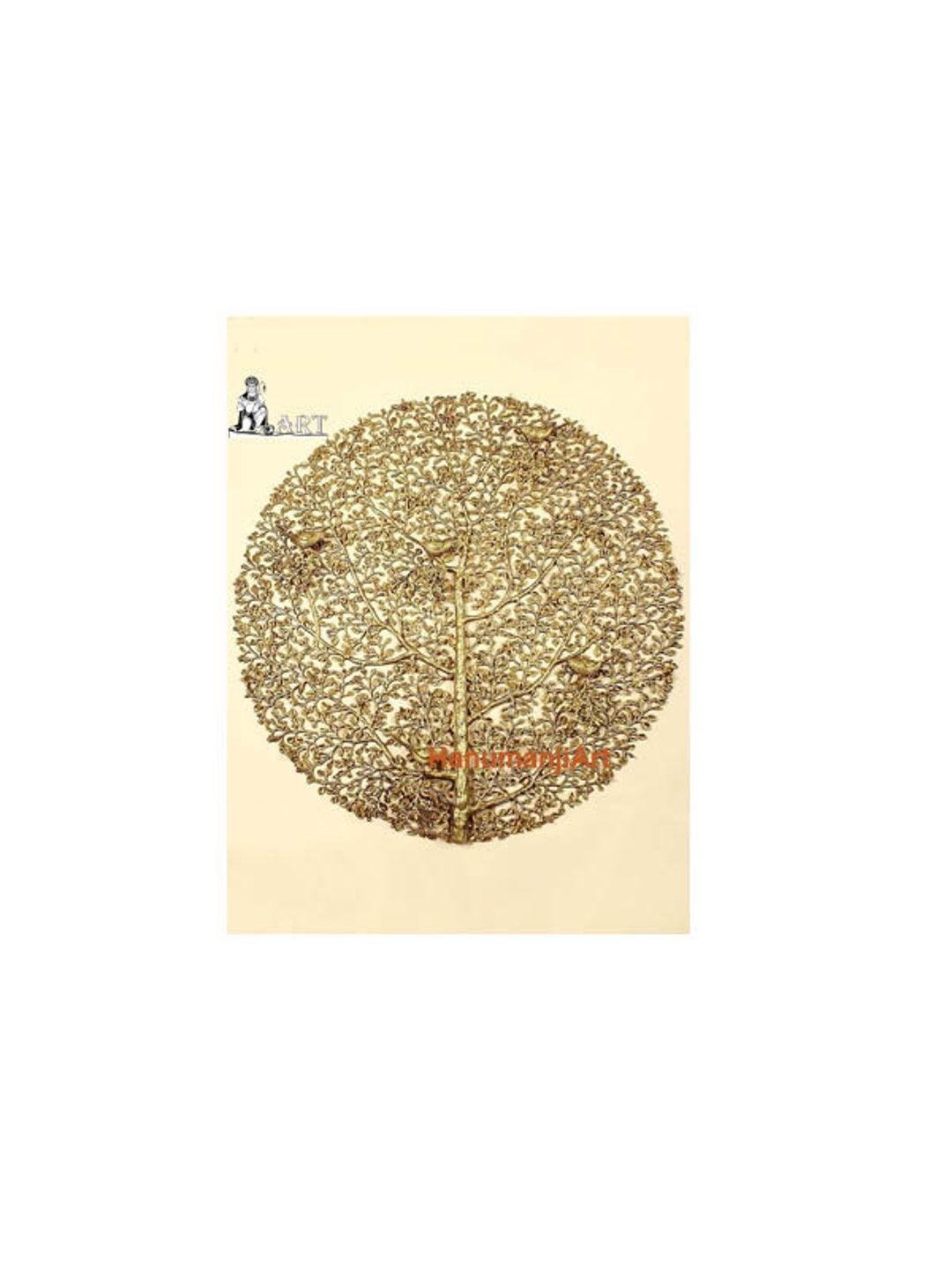 Large Brass Tree of Life With Chirping Birds Wall Hanging - Etsy