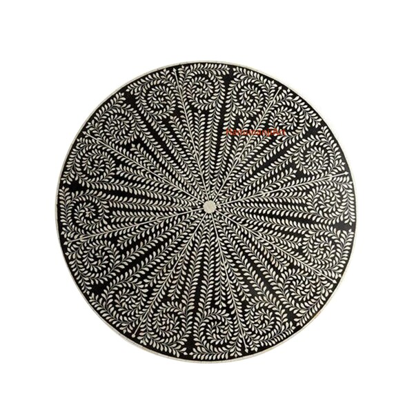 Bone Inlay Side Table - Etsy