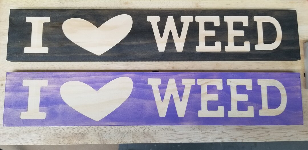 Weed Sign - Etsy