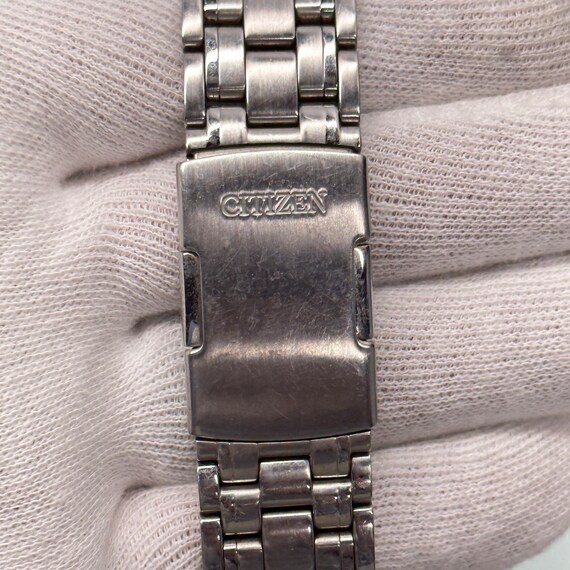 Citizen Eco-Drive 47mm Steel Grey Dial Mens Quartz Ch… - Gem