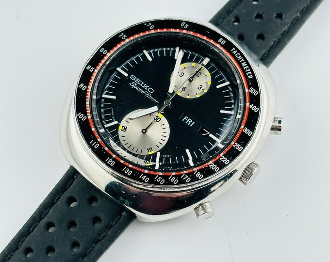 Seiko Speedtimer Yachtsman UFO Automatic Chronograph 44mm Men's Watch C ...